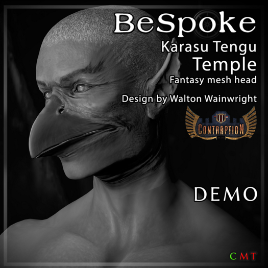 Second Life Marketplace - BeSpoke/Contraption - Karasu Tengu Temple - Demo